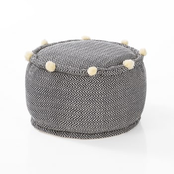 Divano 2 posti in tessuto tortora EMILY | Maisons du Monde