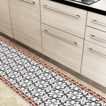 Rutschfeste Vinylmatte – innen/außen – in mehreren Größen Terrazzo ...