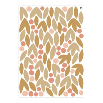 Vinilos decorativos adhesivos nubes pequeñas verde y beige Clouds ...