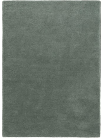 Tapis de laine vert 70x140 Bent | Maisons du Monde