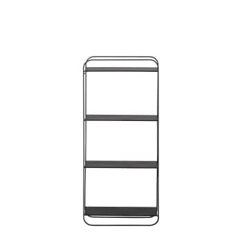 Etagère murale vintage en métal noir Portobello | Maisons du Monde