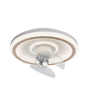 Ventilatore da soffitto a LED bianco/multicolore 75cm RAINBOW | Maisons ...