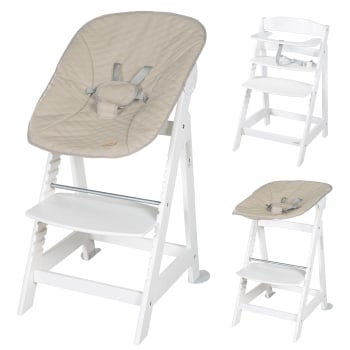 Chaise haute bébé évolutive en bois naturel SIT UP FLEX | Maisons du Monde
