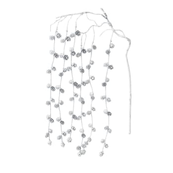 Ficus artificial verde abigarrado en maceta alt. 110 Ficus | Maisons du ...