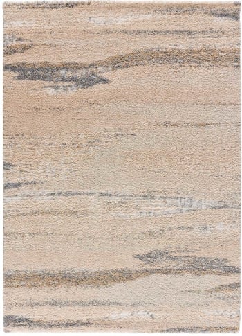 Tappeto geometrico con rilievo nei toni del rame, 80x150 cm Melfi ...