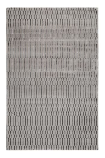 Tapis bohème à relief blanc ivoire 160x230cm Boheme | Maisons du Monde
