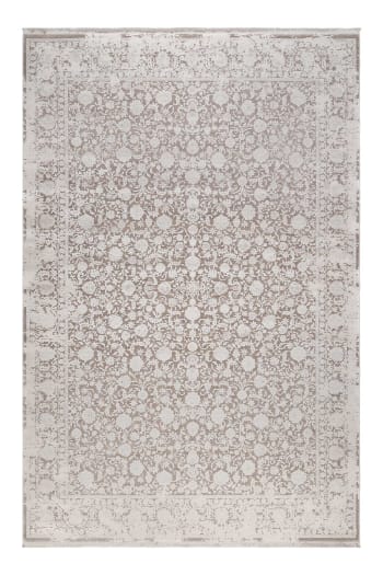 Teppich Polyester Beige/Blau 75 X 120 Tucson | Maisons du Monde