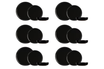 Tafelservice aus Steingut, grau, 18 telig VIVA | Maisons du Monde