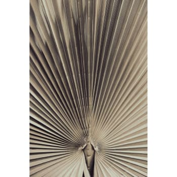 Tableau rayons dorés en relief 80x80 Illumino | Maisons du Monde