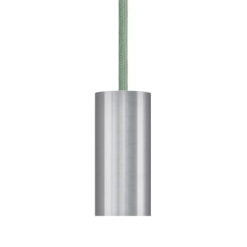 Minimalistische Pendelleuchte aus Messing, Grün TUBE RAIL | Maisons du ...