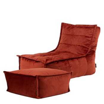 2er Set Sitzsack Sofa, Gelb DOLCE | Maisons du Monde