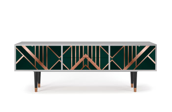 Mesa de centro rectangular de madera de mango ARÉTO | Maisons du Monde