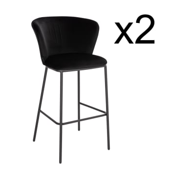 Esstischstuhl aus Leinen in Beige Diane | Maisons du Monde