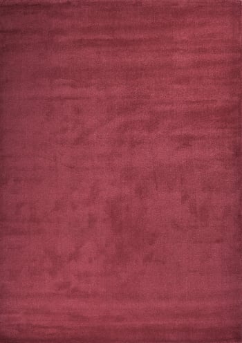 Tappeto rosso in microfibra densa 120x170 cm Pisa | Maisons du Monde