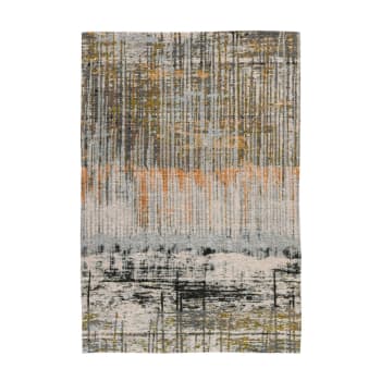 Tapis tissé fin Vintage beige gris pour salon, chambre 225x160 Upperground oasis | Maisons du Monde