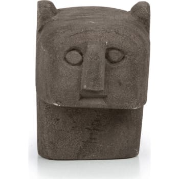 Statuette en polyrésine grise H28 | Maisons du Monde