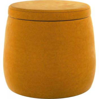 Poufs Orange Rond | Maisons du Monde
