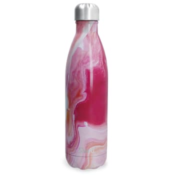 Gourde en inox Topaze Rose 750ml | Maisons du Monde