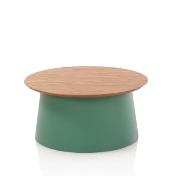 Divano 2 posti in tessuto tortora EMILY | Maisons du Monde