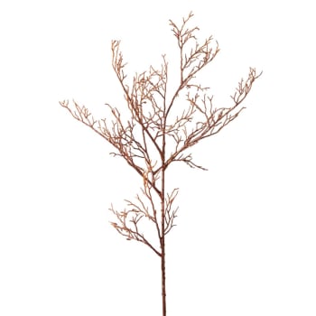 Ramo ricadente artificiale effetto legno secco marrone scuro H160 ...