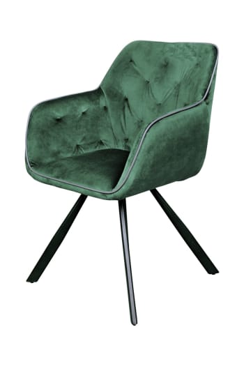 2er Set Esszimmerstühle hellgrau | Maisons du Monde