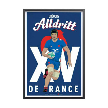 Affiche XV de France - Illustration Anoitne Dupont 30 x 40 cm FRANCE ...