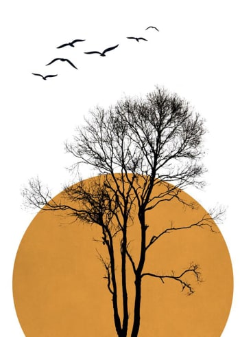 Lámina decorativa winter sunrise 70x100cm Kubistika | Maisons du Monde