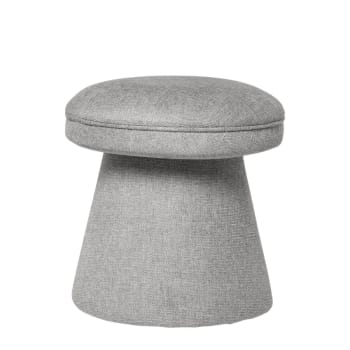 Hocker aus Stoff Beige | Maisons du Monde