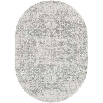 Tappeto Vintage Orientale Grigio/Bianco 160x220 Juliette | Maisons du Monde