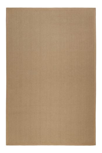 Alfombra kilim en yute hecho a mano 200x290 beige JUTOVAL | Maisons du ...