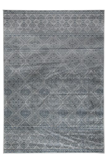 Tappeto Arredo in tessuto Grigio 200x300cm Carve | Maisons du Monde