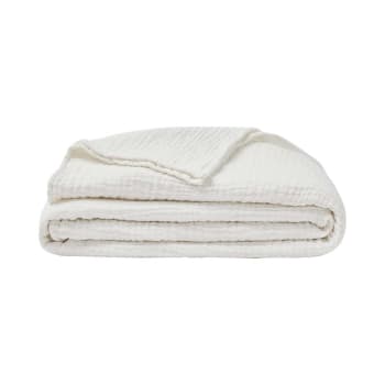 Plaid blanc 180x150 SOHO | Maisons du Monde
