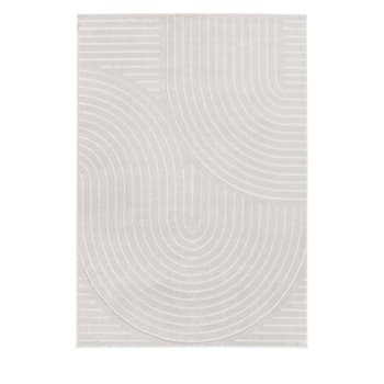 Tapis motif arc relief crème - 120x160 BIANCA | Maisons du Monde