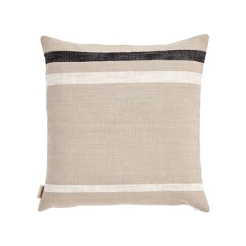 Coussin long marron en coton H40x60cm Sofuto | Maisons du Monde