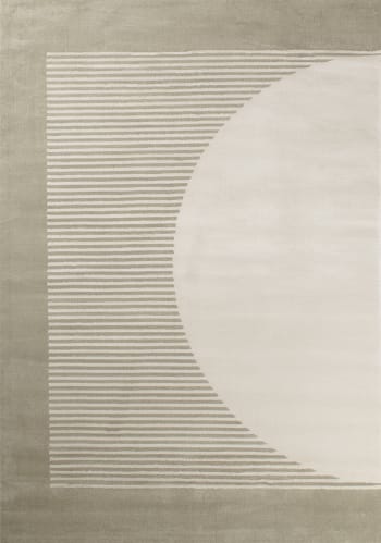 Teppich mit organischen Formen in Grautönen, 120x170 cm ASHLEY ...