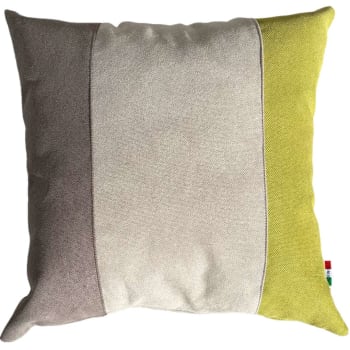 Cuscino beige e marrone in cotone 50x50 cm Navy | Maisons du Monde