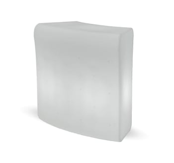 Barra de bar con luz y carga solar o batería para exterior resistente ...