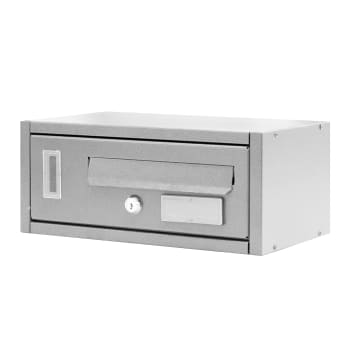 Cassetta postale da parete moderna antracite 37x11x37cm | Maisons du Monde