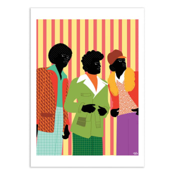 Affiche 50x70 cm - Célébration de l'amour - Aurélia Durand | Maisons du Monde