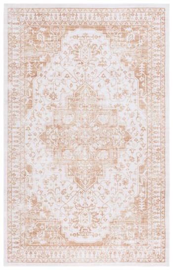 Tappeto Poliestere Beige/Oro 152 X 244 cm Arizona | Maisons du Monde