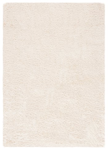 Teppich Polyester Elfenbein/Beige 91 X 152 cm Neptune | Maisons du Monde