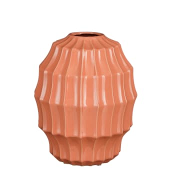 Vasi di cemento terracotta (trio) FACETTE | Maisons du Monde