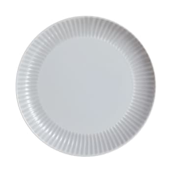 Assiette à dessert 21cm en plastique blanc Hamlet | Maisons du Monde