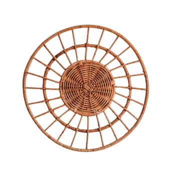 Dessous de plat rond en bambou D19cm | Maisons du Monde