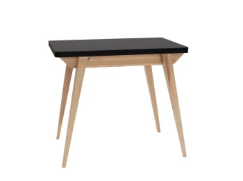Erweiterbarer Tisch aus Holz , 90x65x75 Weiß, Eiche Envelope | Maisons ...