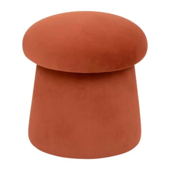 Puf tapizado en tela color teja GLAM|MOBILIARIO INFANTIL|SOGNO ...