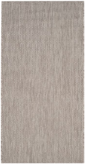 Alfombra beige/beige 79 x 152 cm Courtyard | Maisons du Monde