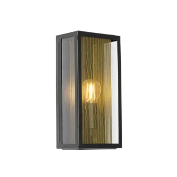 Applique extérieur en acier inoxydable anthracite Sutton | Maisons du Monde