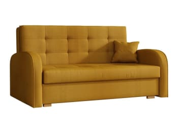 Sofá-cama amarillo 98x85x153cm Columbus 102 | Maisons du Monde