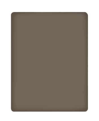 Lenzuolo Sotto Piazza e Mezza con Angoli 100% Cotone Grigio KLULK ...